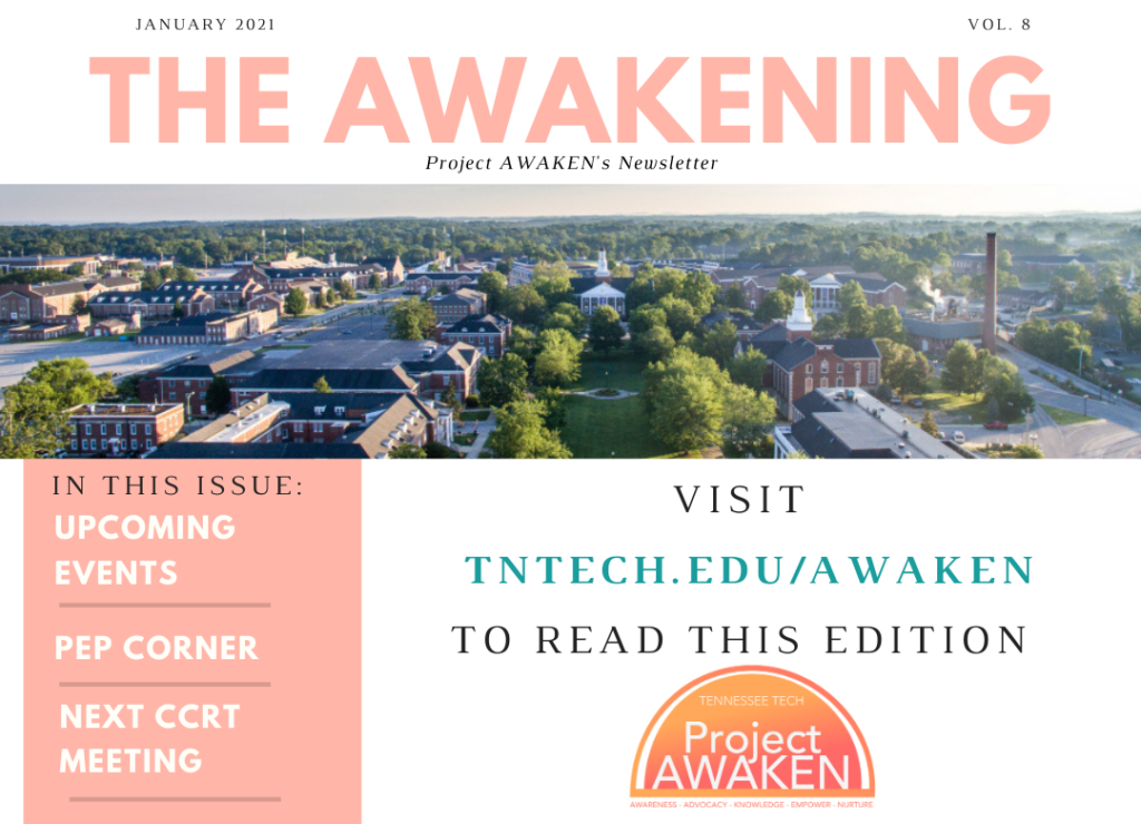 Project AWAKEN’s Spring 2021 Semester Newsletter | Tech Times