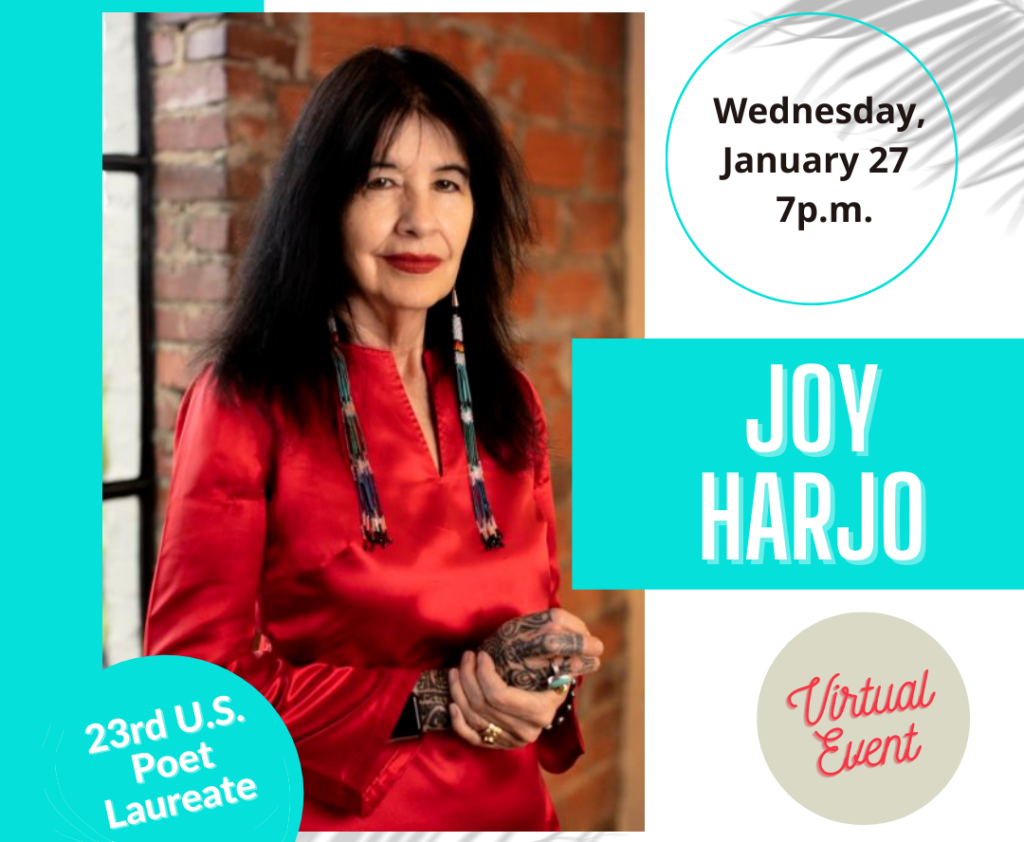 An Evening with Joy Harjo, 23rd Poet Laureate of the United States ...