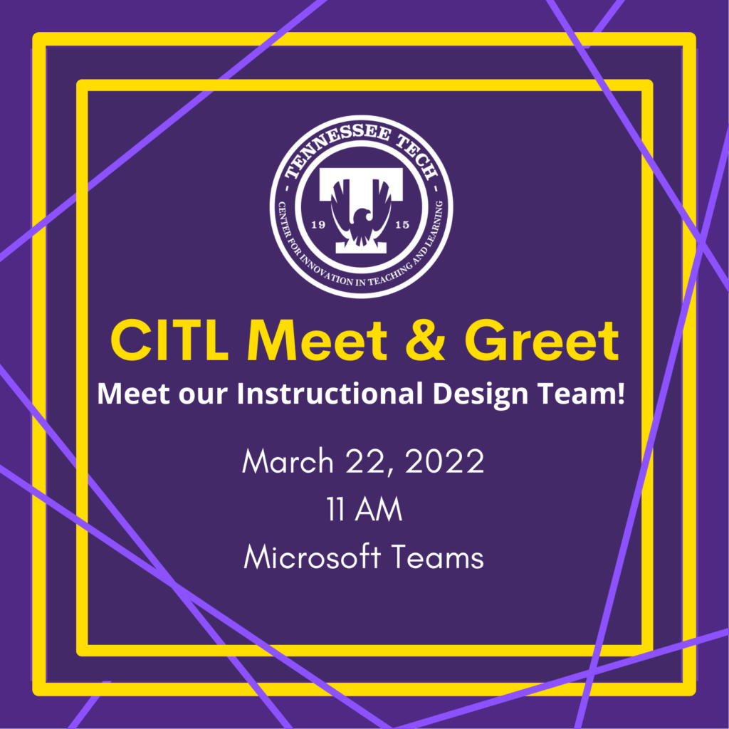 Meet the CITL’s New Instructional Designers! | Tech Times