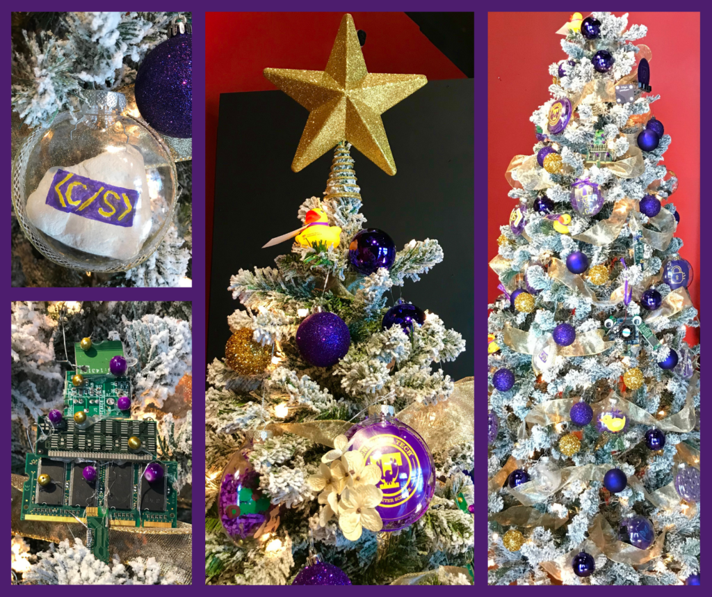 Computer science tree part of Christmas Forest Exhibit | Tech Times
