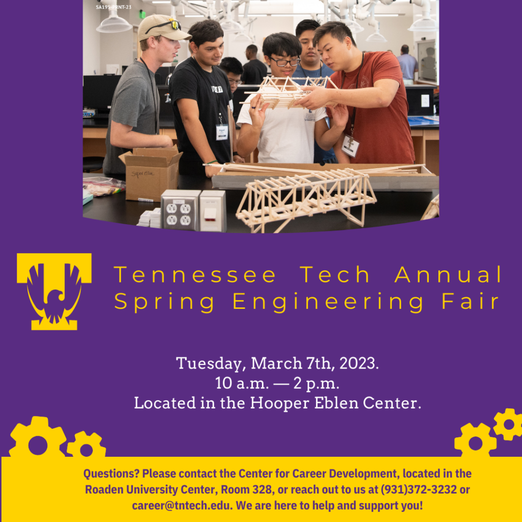 The Annual Spring Engineering Fair is in TWO WEEKS! | Tech Times