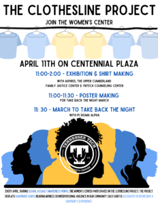 Clothesline Project 2023 with the Women’s Center | Tech Times