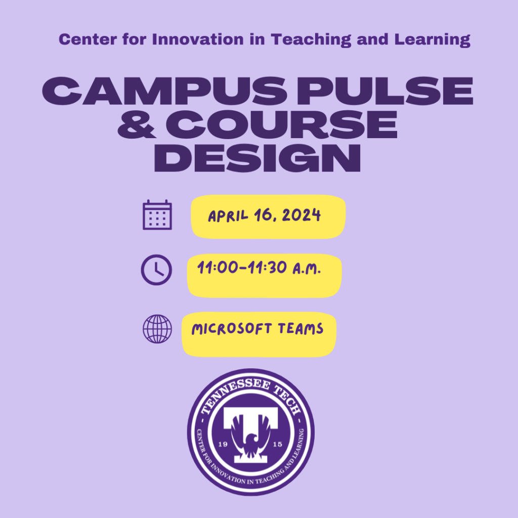 CITL: Campus Pulse & Course Design | Tech Times